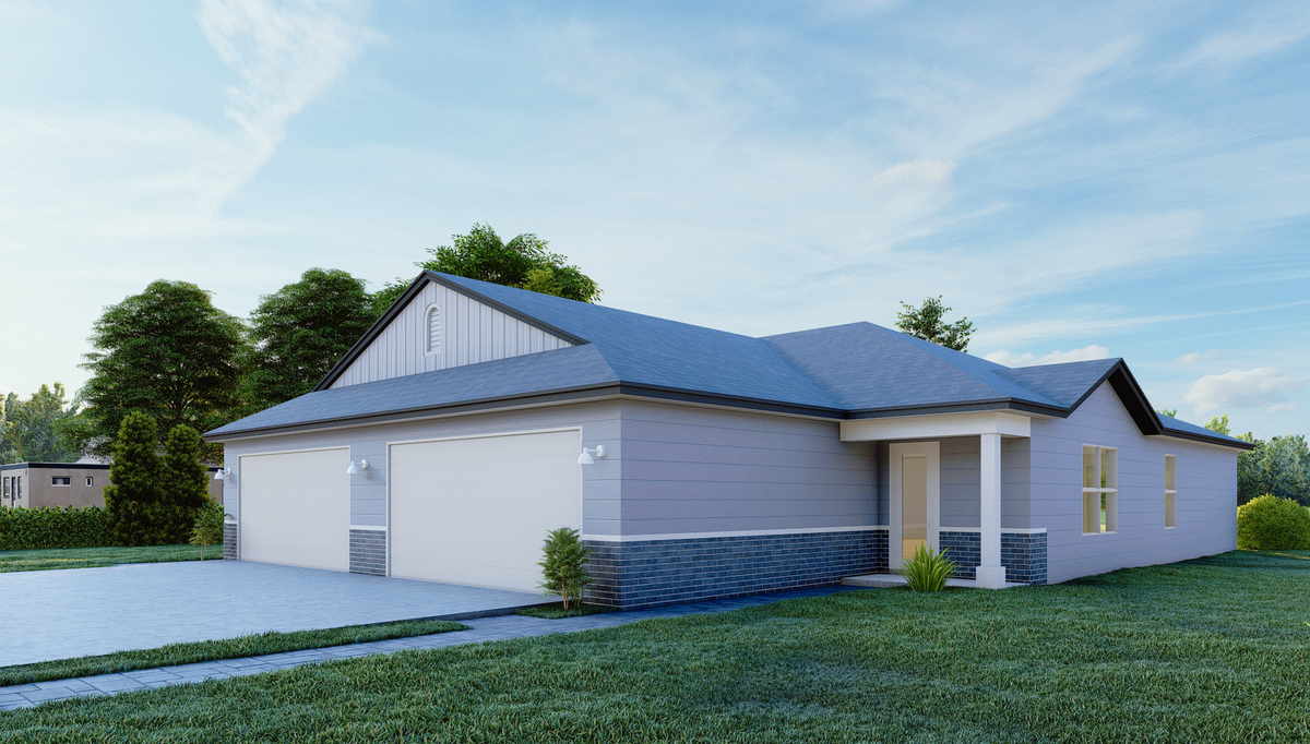 Duplex Plans Model 1213– My Florida House Plans
