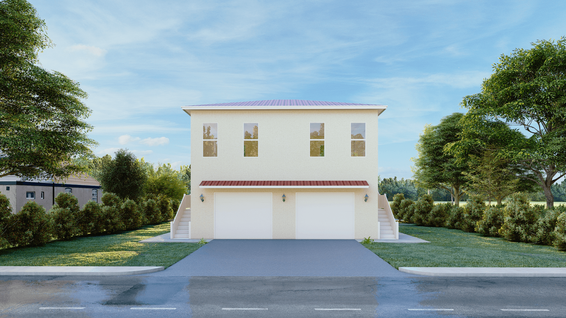 Garage Plans Model 1728– My Florida House Plans
