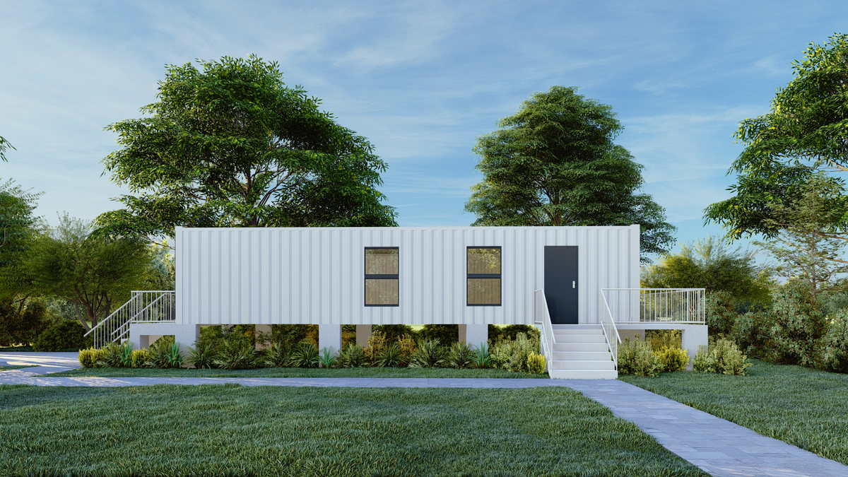 Container Home Plans Model 905– My Florida House Plans
