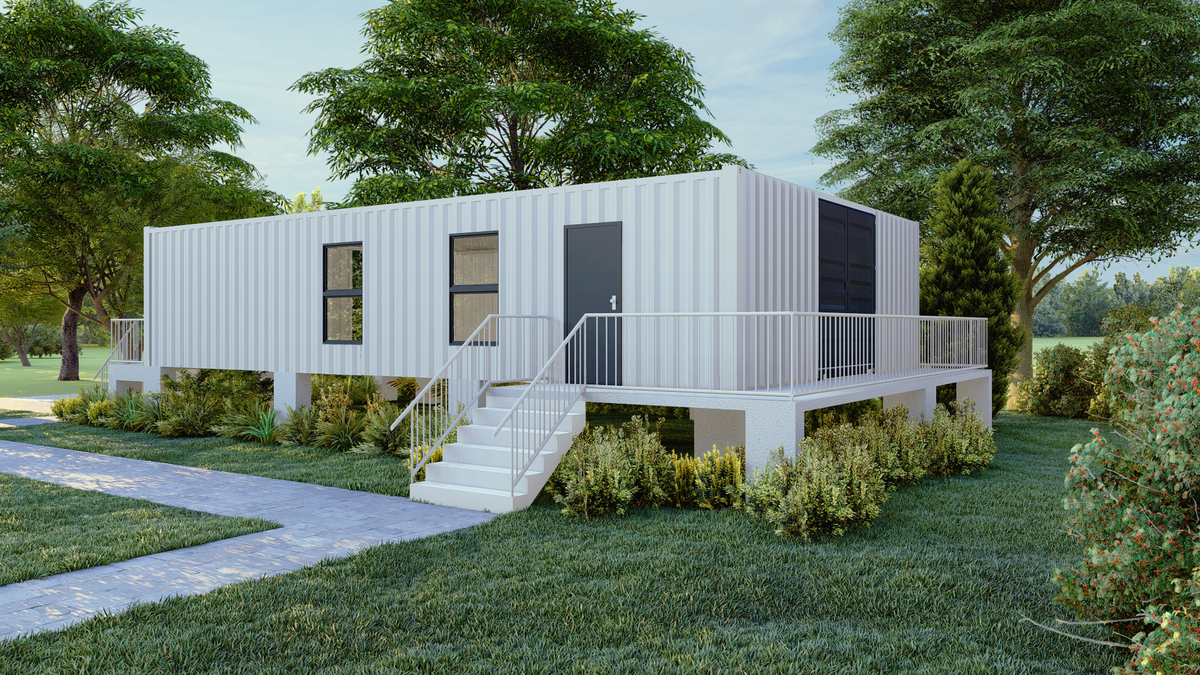 Container Home Plans Model 905– My Florida House Plans