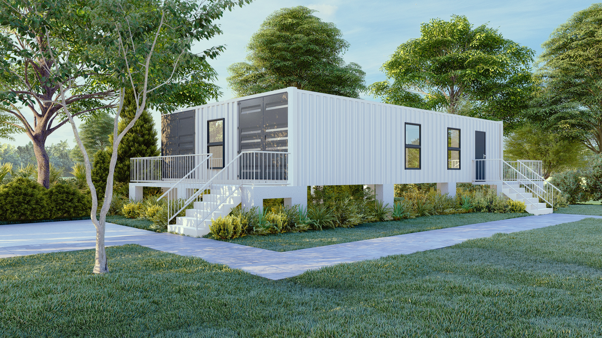 Container Home Plans Model 905– My Florida House Plans